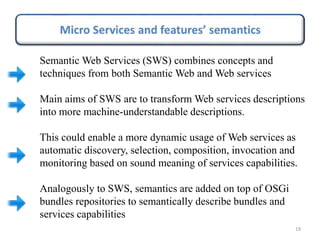 Domain Driven Design and Provision of Micro-services to build Emerging Learning Systems | PPTX