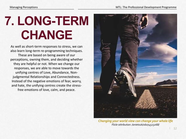 Managing Perceptions | PPT