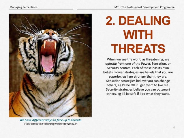 Managing Perceptions | PPT