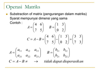 Operasi MATRIKS dan sistem persamaan liner.ppt