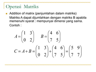 Operasi MATRIKS dan sistem persamaan liner.ppt