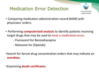 medication error reporting system | PPTX | Pharmaceutical Industry ...