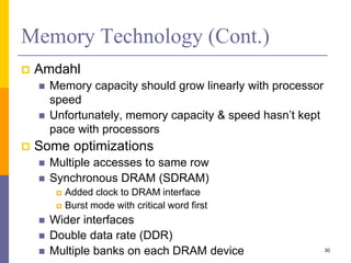 CPU Memory Hierarchy and Caching Techniques | PPTX