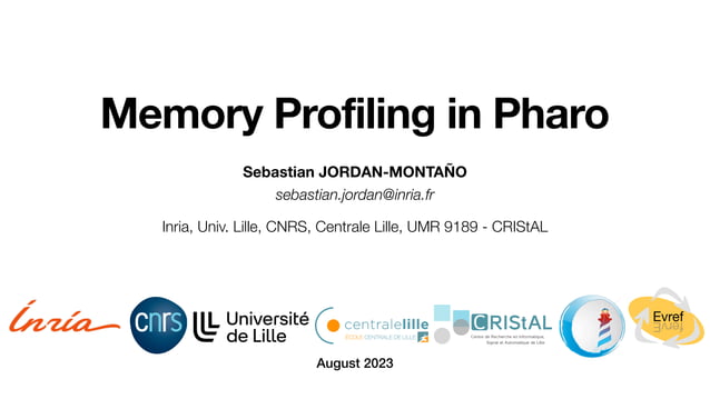 Memory Profiling in Pharo | PPT