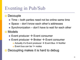 Message and Stream Oriented Communication | PPTX