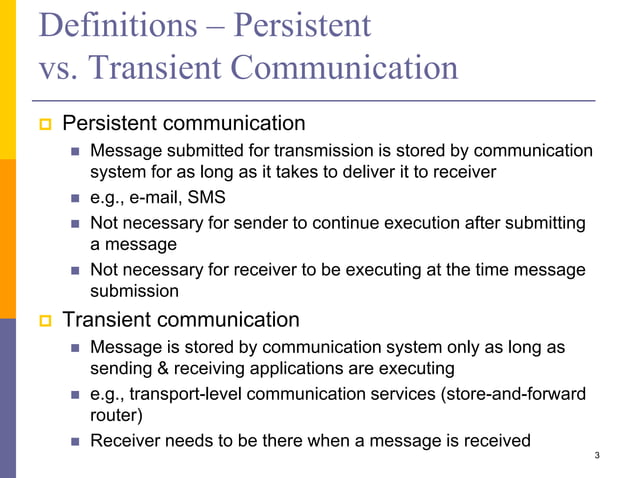 Message And Stream Oriented Communication Pptx
