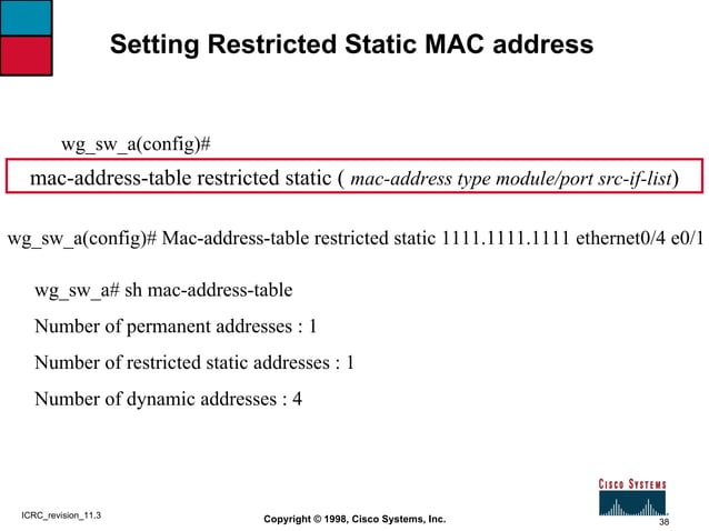 06 module catalyst 1900 switch operations | PPT