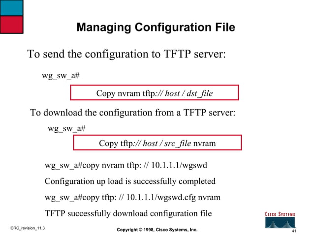06 module catalyst 1900 switch operations | PPT