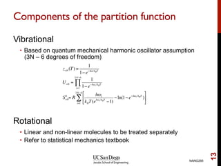 NANO266 - Lecture 6 - Molecule Properties from Quantum Mechanical Modeling | PDF