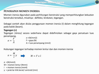 06 momen inersia 3 | PPTX
