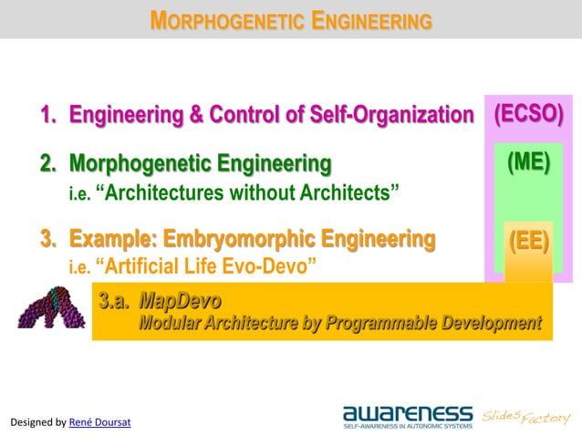 Academic Course: 06 Morphogenetic Engineering | PPT