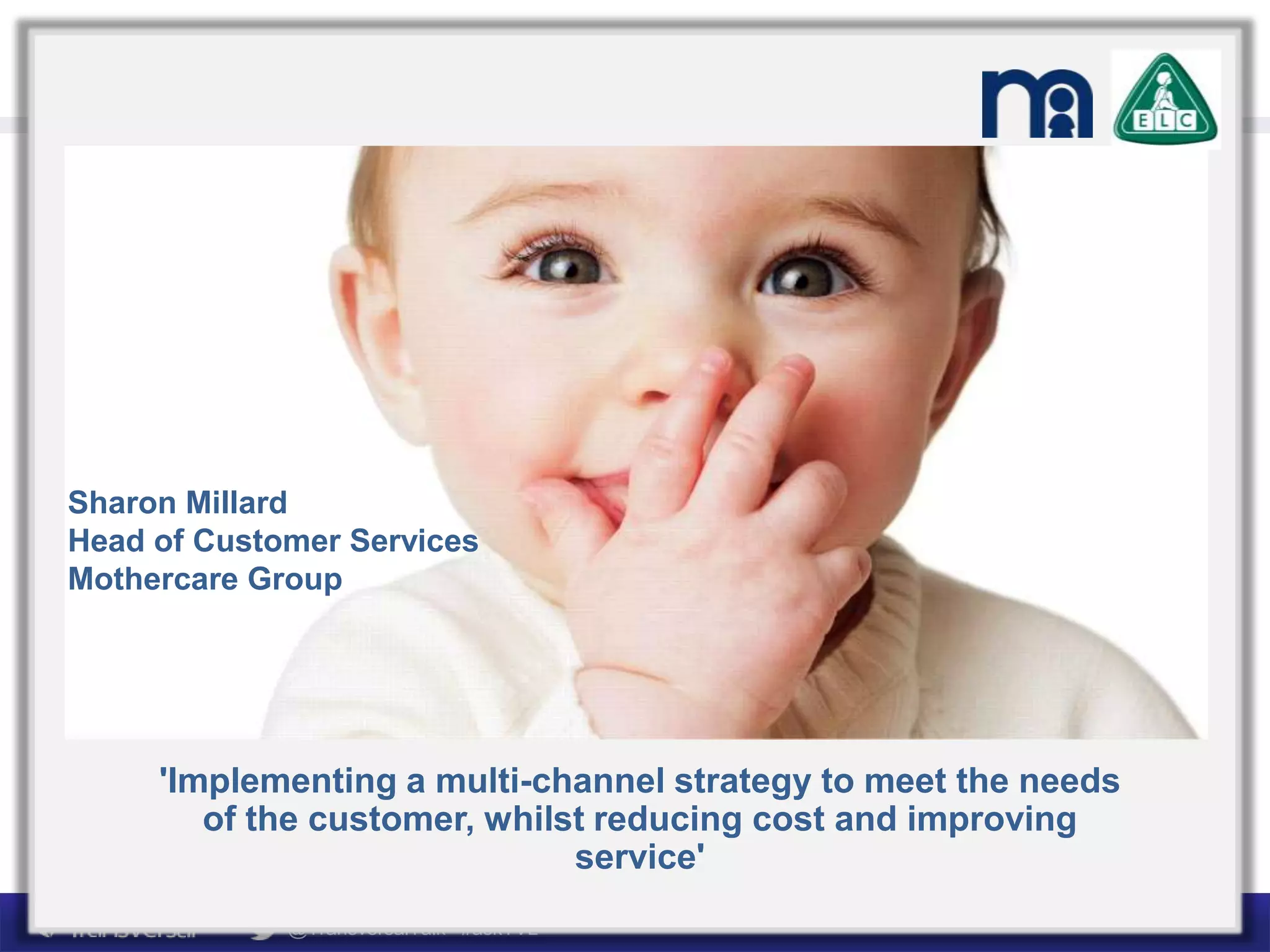 Mothercare case study - Sharon Millard | PPTX