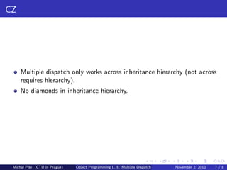 Multiple Dispatch | PPT