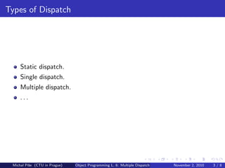 Multiple Dispatch | PPT