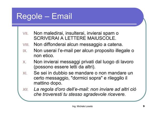 Netiquette e-mail | PPT