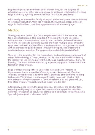 Oocyte Vitrification: A Comprehensive Guide | PDF