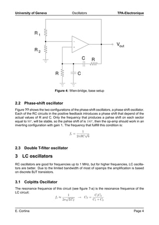 oscillators | PDF