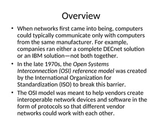 06 - OSI Model system networks 2026.ppt