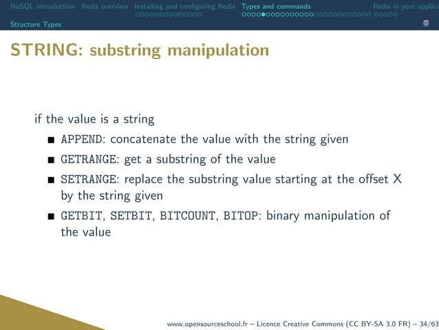 Redis : NoSQL key-data store | PPT