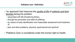 PALLIATIVE CARE ONCOVISION PPT for students | PPT