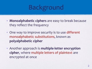 06 - Playfair cipher lets learn cryptography together | PPT
