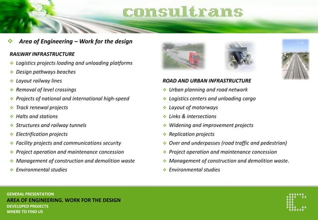 06 presentation civil-engineering_consultrans | PDF | Rail Travel ...