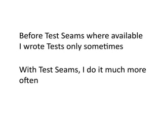 A new Test Tool in SAP Circuit Diagram for Code: SAP ABAP Test Seams ...