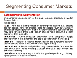 06 principles of marketing - market segmentation, targeting and ...