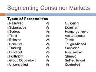 06 principles of marketing - market segmentation, targeting and ...