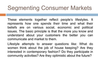 06 principles of marketing - market segmentation, targeting and ...