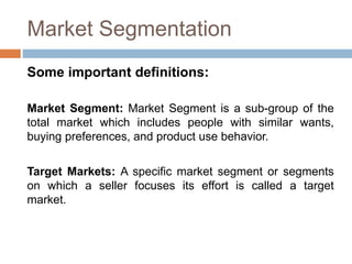 06 principles of marketing - market segmentation, targeting and ...