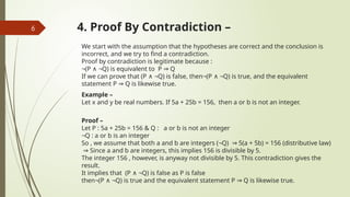 Proof Techniques in Theoretical computer Science | PPTX
