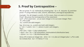 Proof Techniques in Theoretical computer Science | PPTX