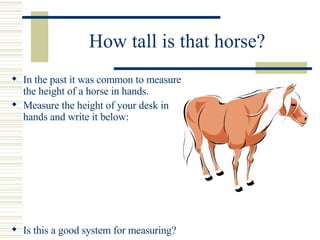 06 Ps300 Making Measurements & Using The Metric System Notes Ke | PPT