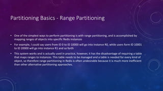 Redis - Partitioning | PPTX