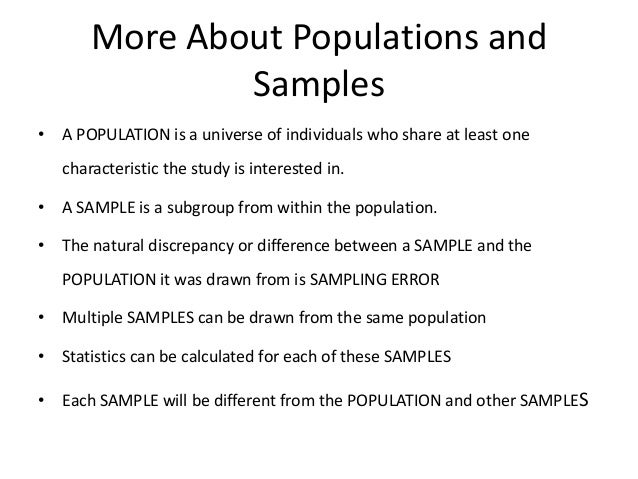 06 samples and-populations
