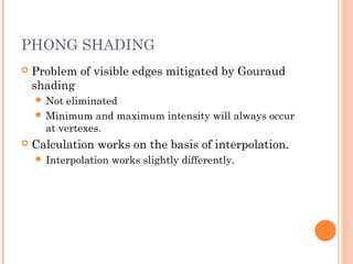 GRPHICS06 - Shading | PPT