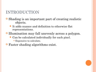GRPHICS06 - Shading | PPT