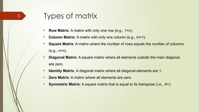 Strassen's Matrix Multiplication divide and conquere algorithm | PPTX