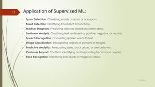 Supervised and Unsupervised Machine learning | PPTX