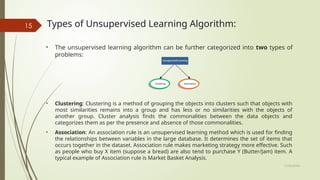 Supervised and Unsupervised Machine learning | PPTX