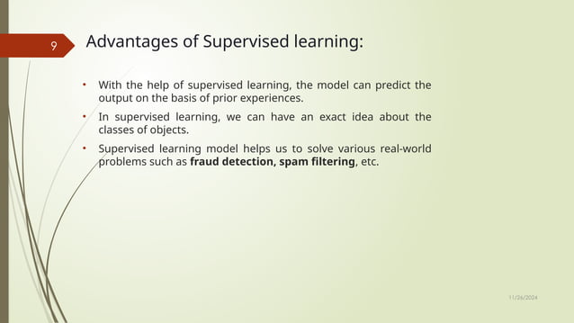 Supervised and Unsupervised Machine learning | PPTX