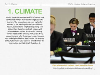 The 7 C's of Training | PPTX