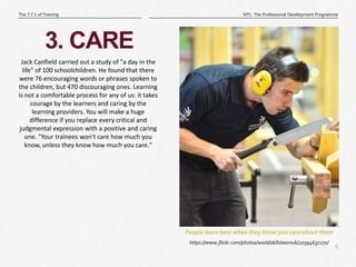 The 7 C's of Training | PPTX