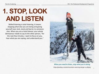 The Art of Listening | PPTX