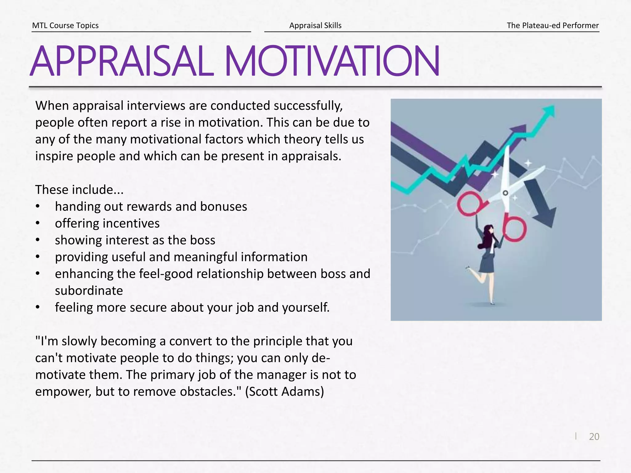 The Plateau-ed Performer | PPTX
