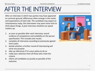 The Selection Interview | PPTX