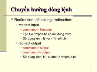06 the command line | PPT