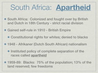 Emerging Nations - The Third World | KEY