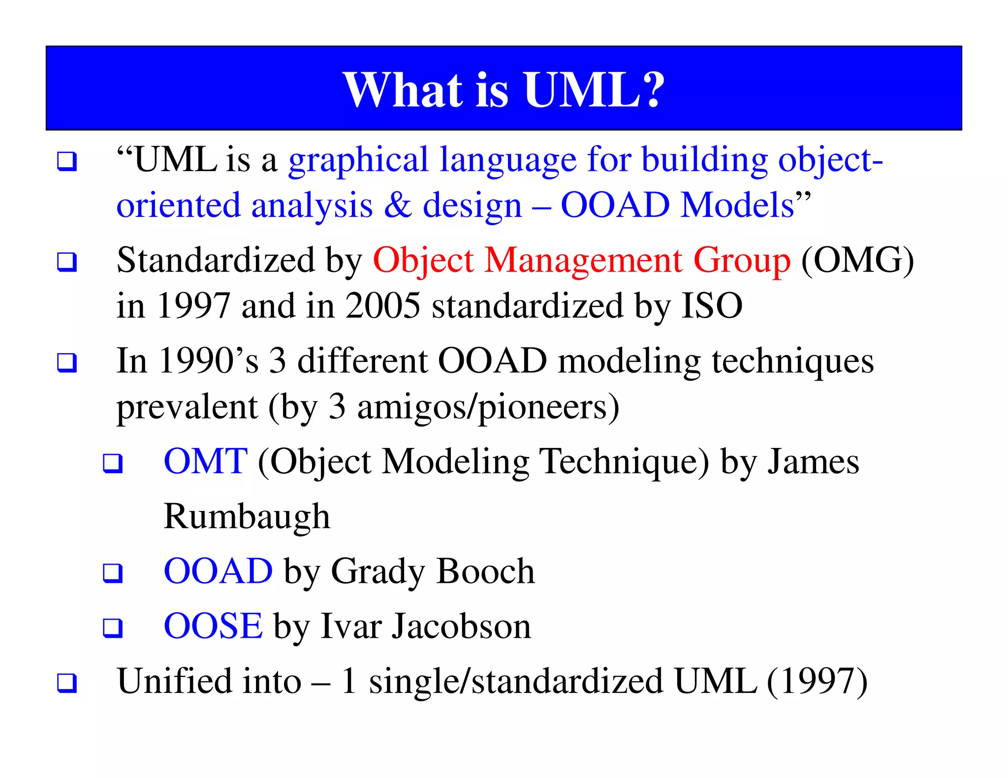 UNIFIED MODELING LANGUAGE | PDF